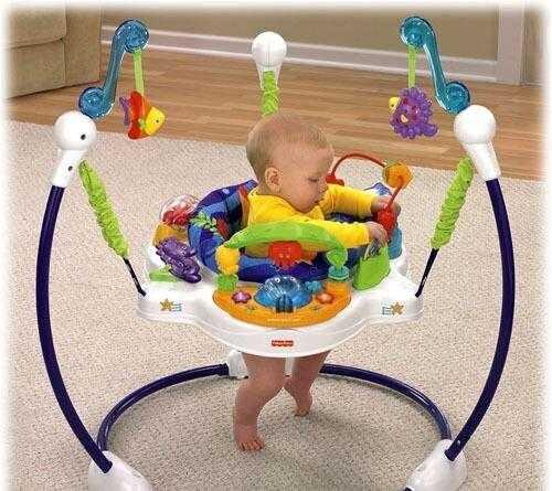 Прыгунки Fisher Price "Морские чудеса"