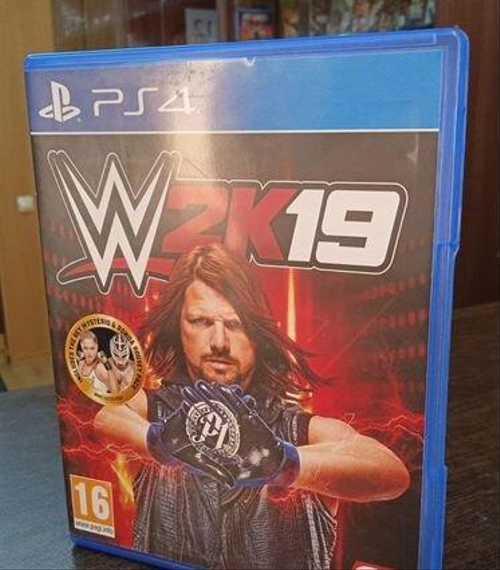 WWE 2K19. Лицензия Playstation 4 PS4 PS