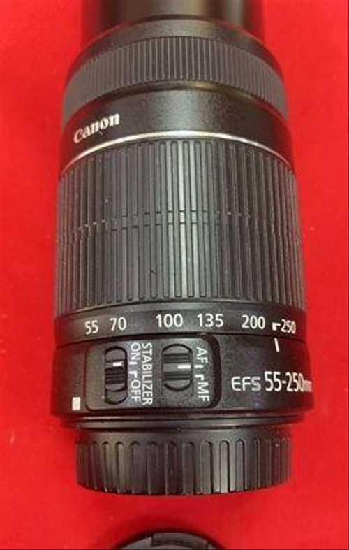 Canon efs 55-250mm macro 1.1m/3.6ft