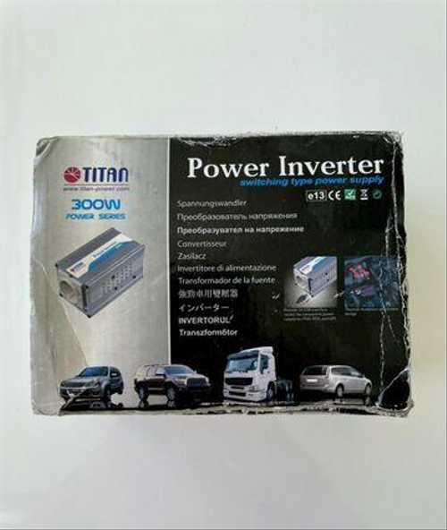 Power inverter 12v to 200 300w