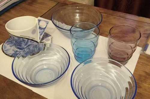 Посуда luminarc гжель синяя