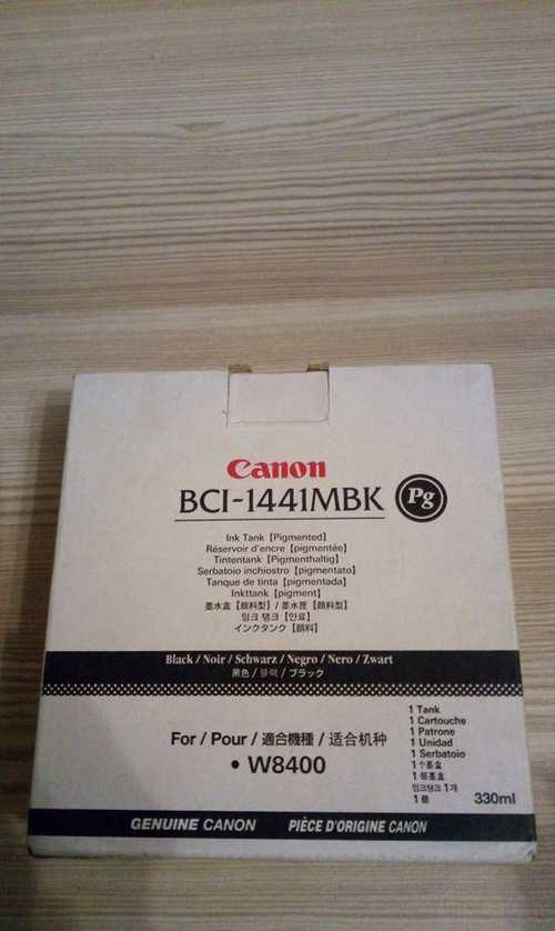 Картриджи BCI-1421 и BCI-1441 для Canon W8200/8400