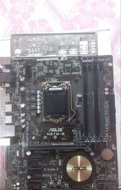 Asus H97M-E Rev:2.01 Soc.1150