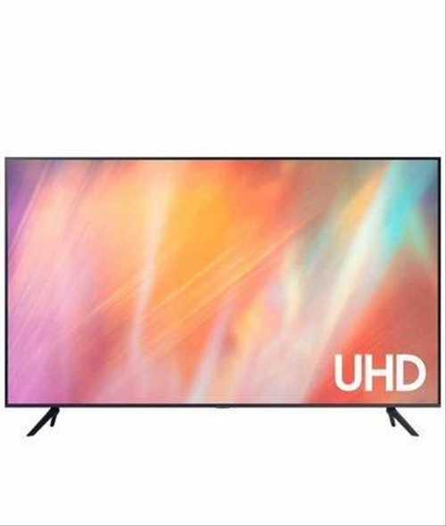 Телевизор Samsung UE65AU7100U LED, HDR (2021), чер