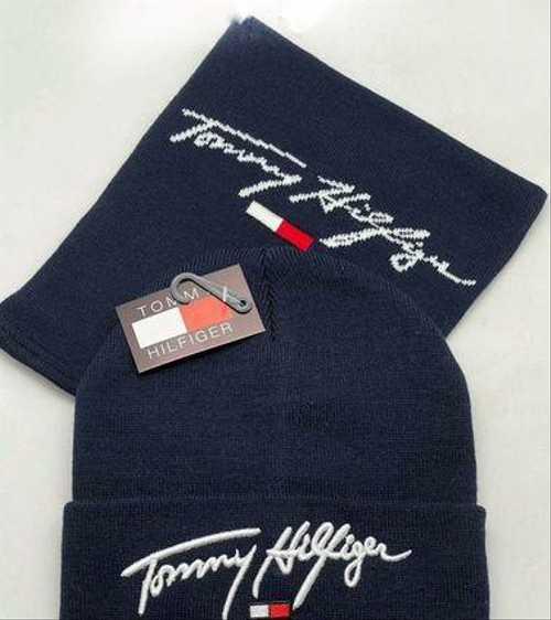 Комплект шапка и снуд новый Tommy Hilfiger
