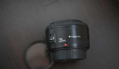 Объектив Yongnuo 35mm f/2 для Canon