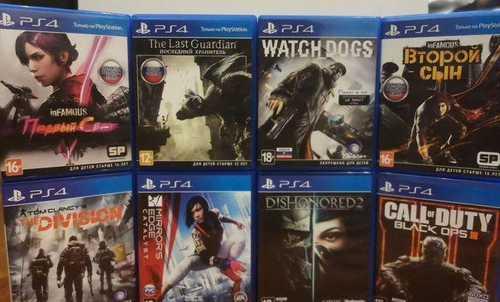 Sony PlayStation 4 игры