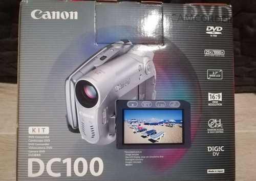 Видеокамера DVD Camcorder Canon DC100