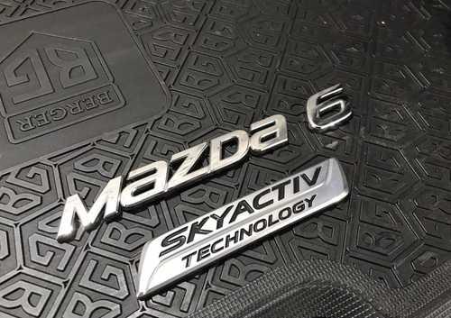 Значок Mazda 6 Skyactiv technology