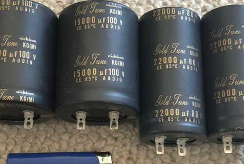 Конденсаторы Nichicon KG(M) Gold Tune