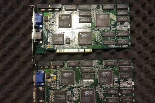 Diamond Monster 3dfx Voodoo2 8mb SLI 2 шт