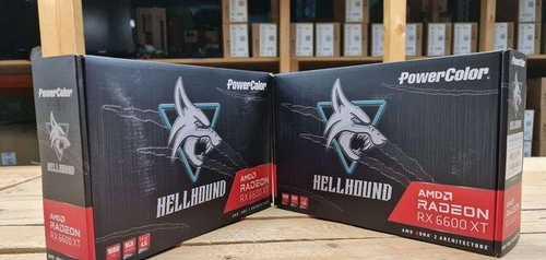 Power Color RX 6600XT Hellhound 8gb, новые