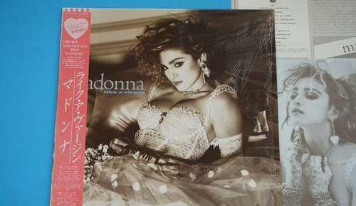 Madonna -1984 "Like A Virgin" -Japan