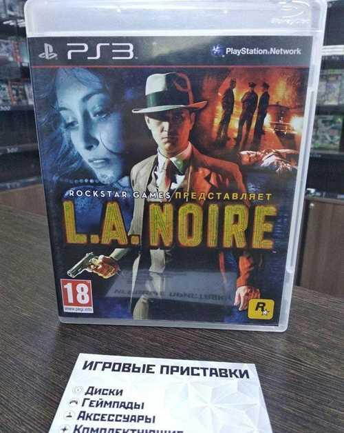 L.A. Noire. Лицензионный диск для Playstation 3 PS