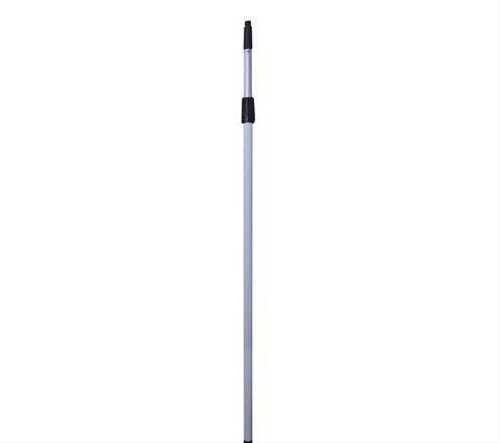 Ручка для стекломойки "Проф", алюминиевая, телескопическая, 2 штанги, 240 см