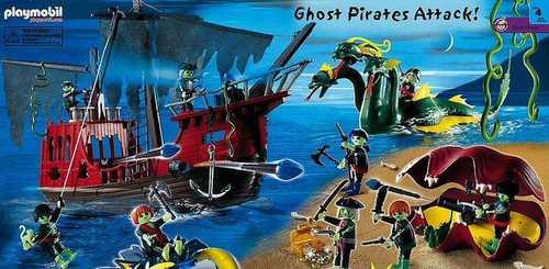 Playmobil Пираты-Призраки Новые