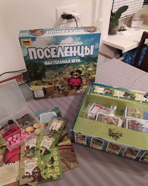 Поселенцы Настольная игра