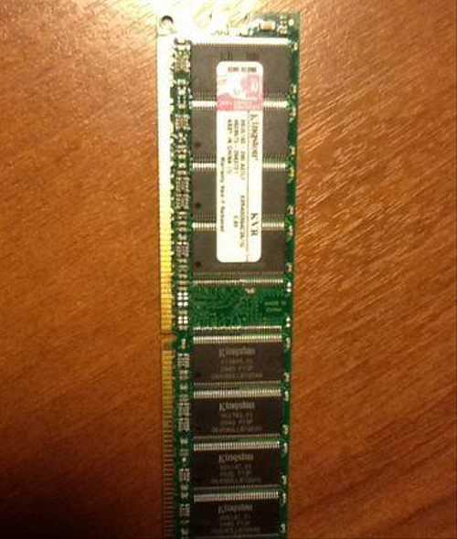 Модуль памяти Kingston dimm ddr kvr400x64c3a/1G