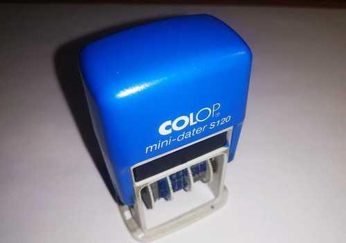 Штамп Colop mini-dater S120 | Festima.Ru - Мониторинг объявлений