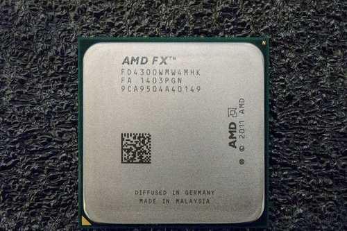 AM3+ AMD FX-4300 / 4 ядра до 4ghz