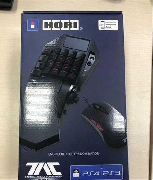 Hori tac pro клавиатура+vsim ps 4 playstation