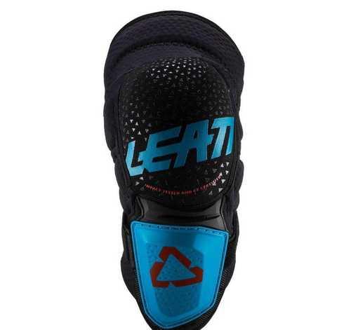 Leatt 3DF Hybrid наколенники короткие, сине-черный