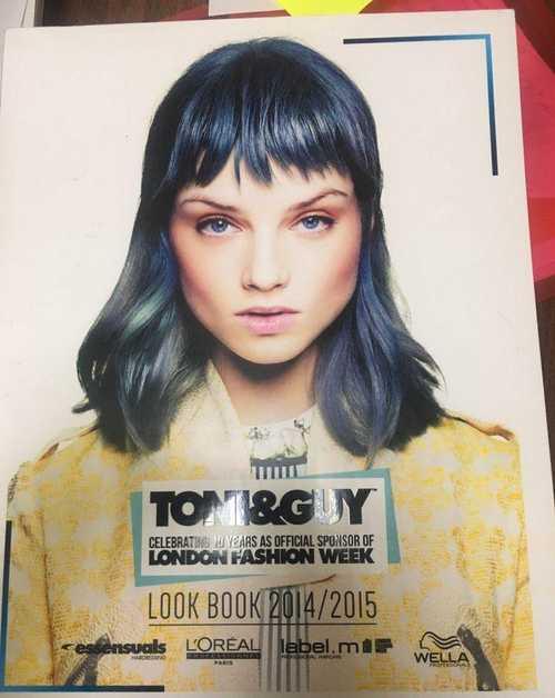 Книга коллекции стрижек 2014/2015 Toni&Guy