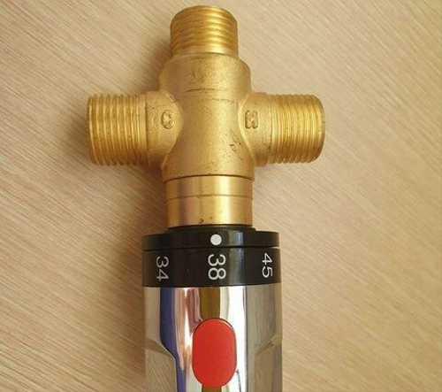 Трехходовой термостатический смесительный клапан