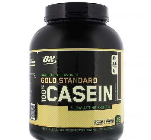 Казеин Optimum Nutrition Gold Шоколадный, 1.8 кг