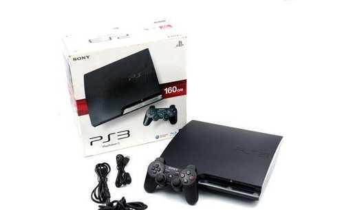 Игровая приставка Sony PlayStation 3 Slim 160 Gb c
