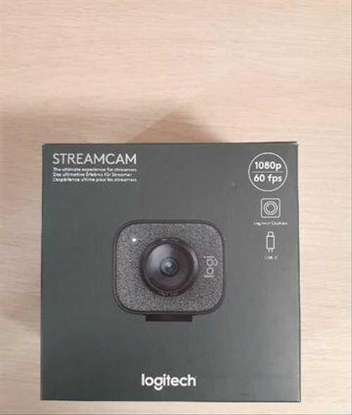 Logitech streamcam 60 fps full hd + переходник