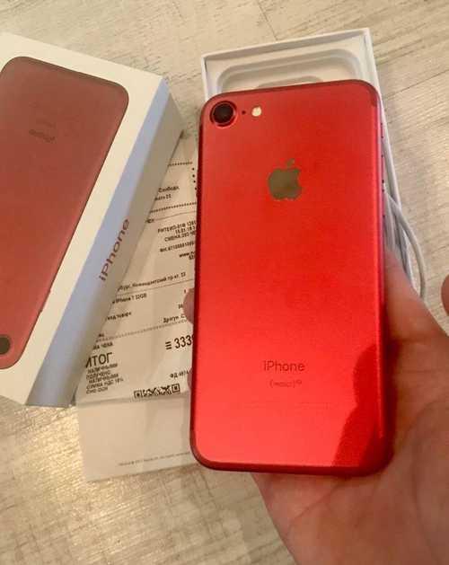 iPhone 7 32gb red product