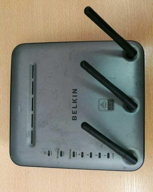 Роутер Б/У Belkin Wireless Pre-n Router F5D8230-4