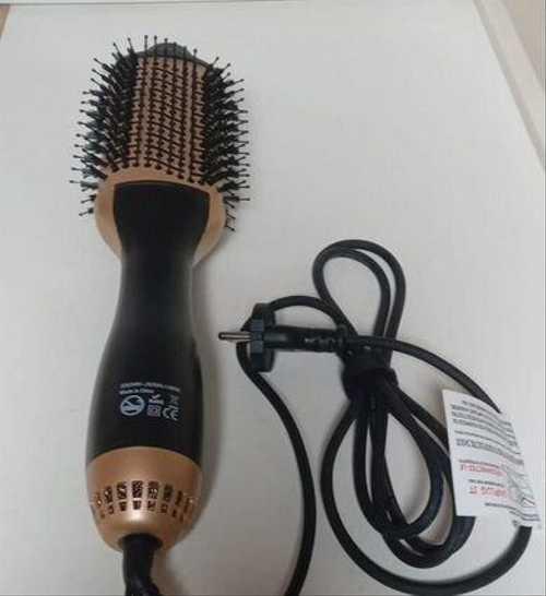 Фен-щетка для волос Zofft MD-5280 черно-золотая
