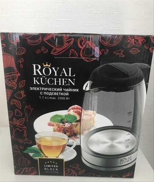 Royal kuchen Чайник электрический Новый 1,7 л