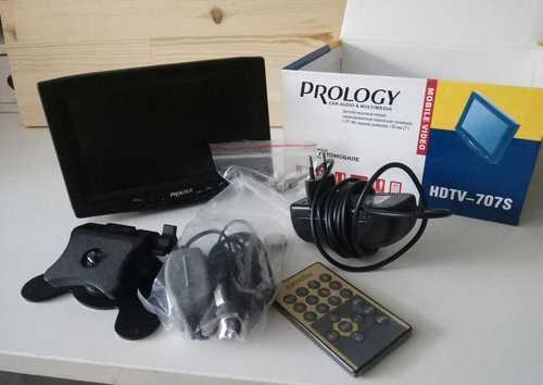 Prology hdtv-707S Портативный переносной телевизор