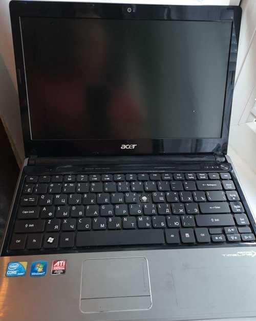 Ноутбуку Acer aspire 3820 timeline X