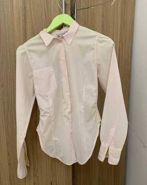 Хлопковая женская рубашка Paul Smith, размер 42