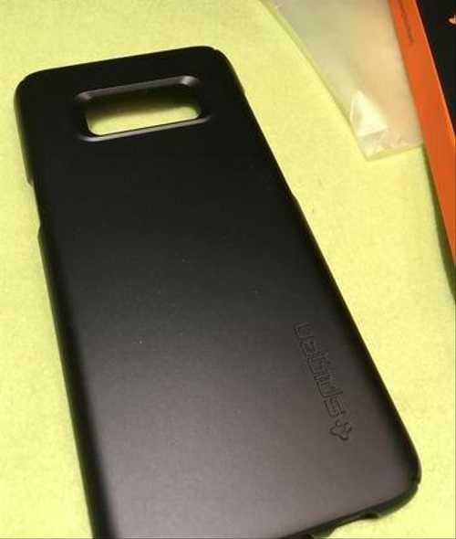 Чехол Spigen Thin Fit black для Galaxy S8