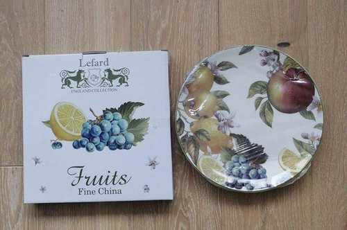 Новый набор тарелок Lefard фарфор