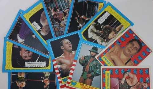 Коллекционные карточки WWF Wrestling (Topps, 1987)