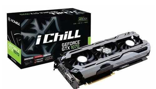 Видеокарта inno3D GeForce GTX 1070 iChill X3