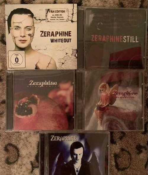 Zeraphine коллекция студийных альбомов на CD