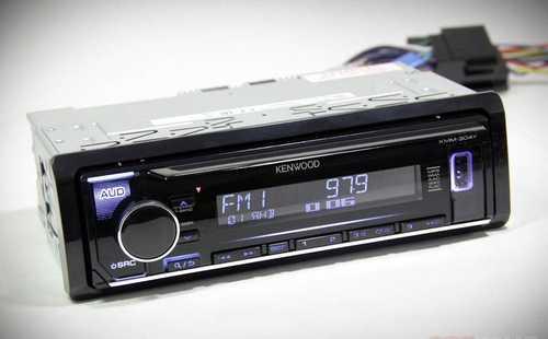 Kenwood kmm 304y подключение андроид по usb