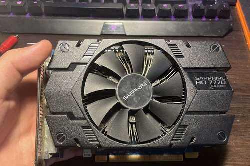 Видеокарта sapphire hd 7770