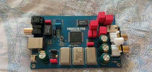 Внешняя звуковая карта usb to spdif cm6631a