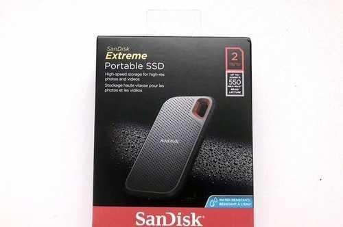 Sandisk Extreme Portable SSD 2Tb новый