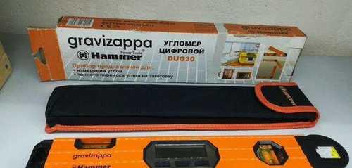 Нивелир цифровой hammer DUG 30 gravizappa 9В