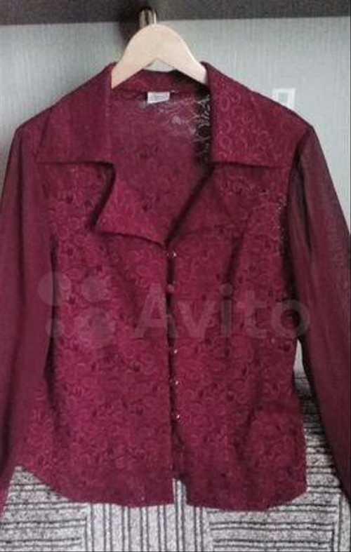 Блузка, пиджак