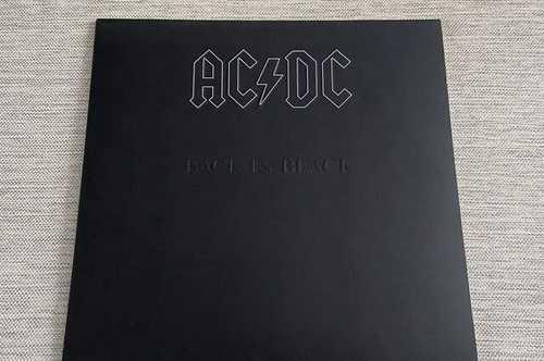 AC-DC - Back In Black пластинка LP